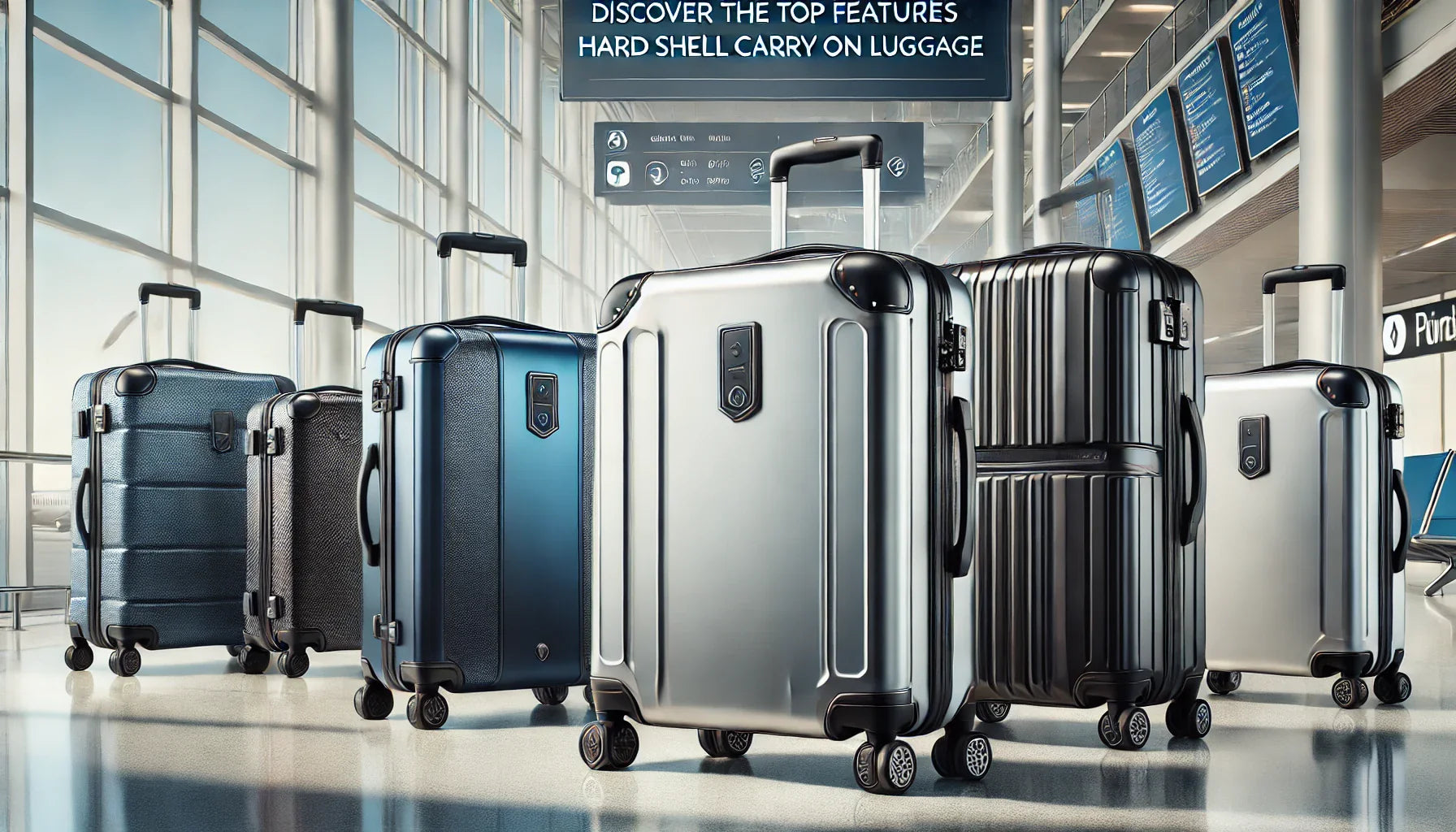 Discover the Top Features of Hard Shell Carry On Luggage – Mirage Luggage